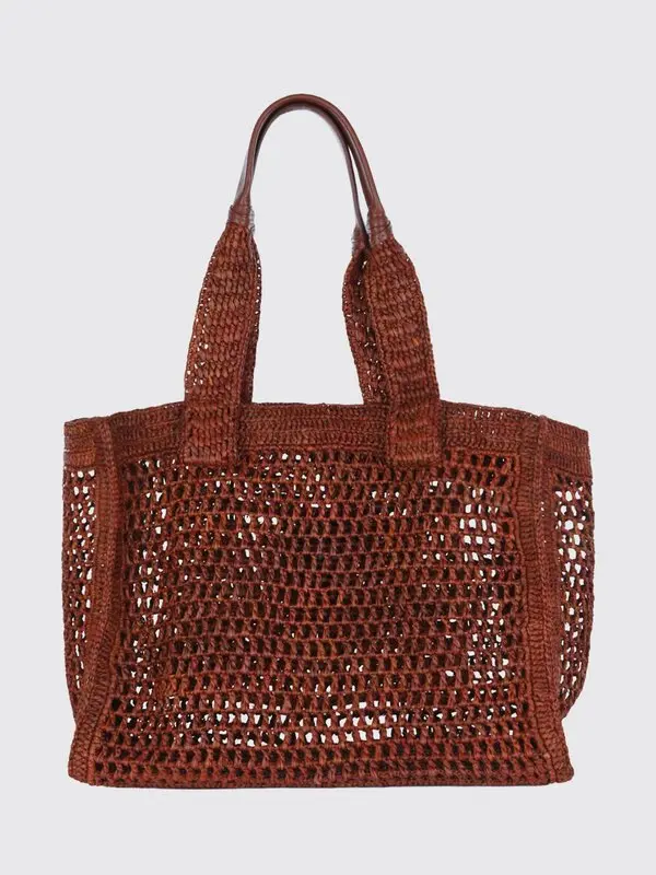 Chloé Raffia Shoulder Bag - Brown