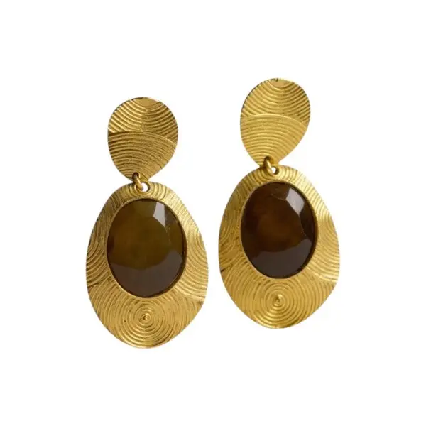 LA PLUIE JEWELLERY Terra Earrings - Gold