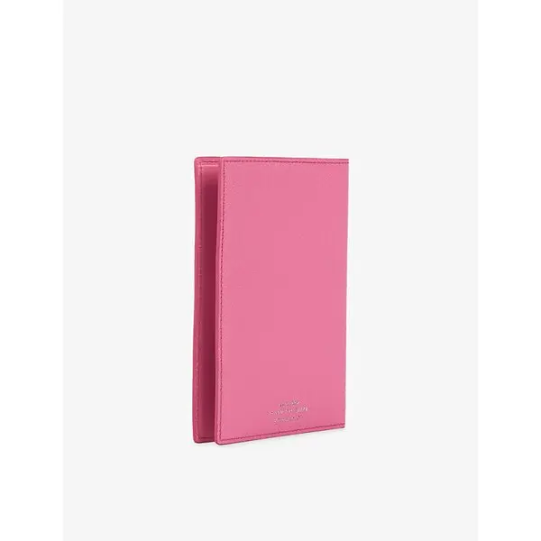 Smythson Panama Leather Passport Cover - One-color