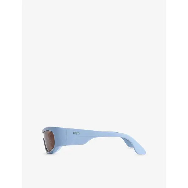 RETROSUPERFUTURE Pharoah Coolcat Rounded-frame Acetate Sunglasses