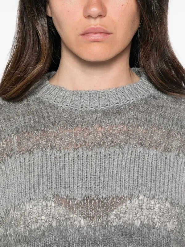 Fabiana Filippi Wool Crewneck Sweater