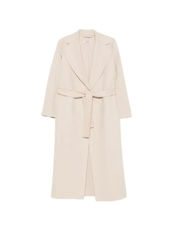 Max Mara Wool Long Coat - Beige