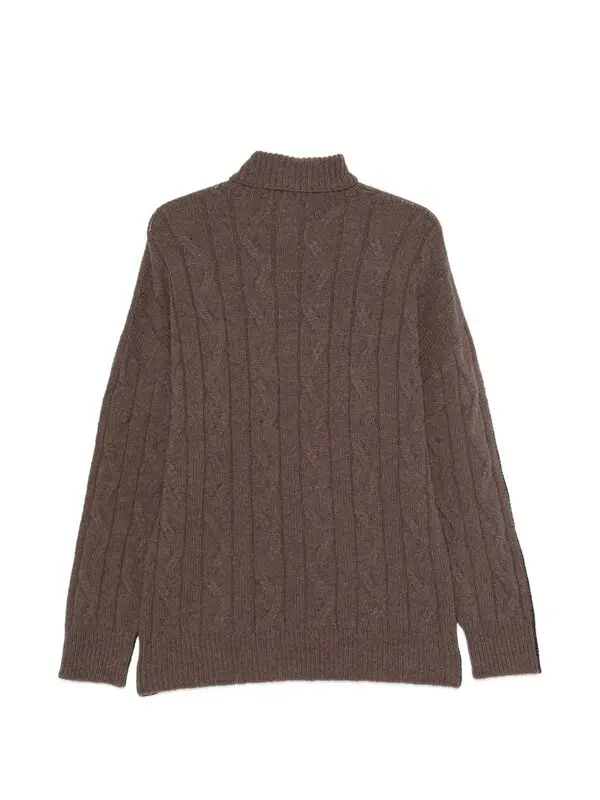 ALYSI Wool Turtle-neck Jumper