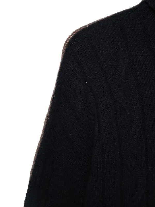 ALYSI Wool Turtle-neck Jumper