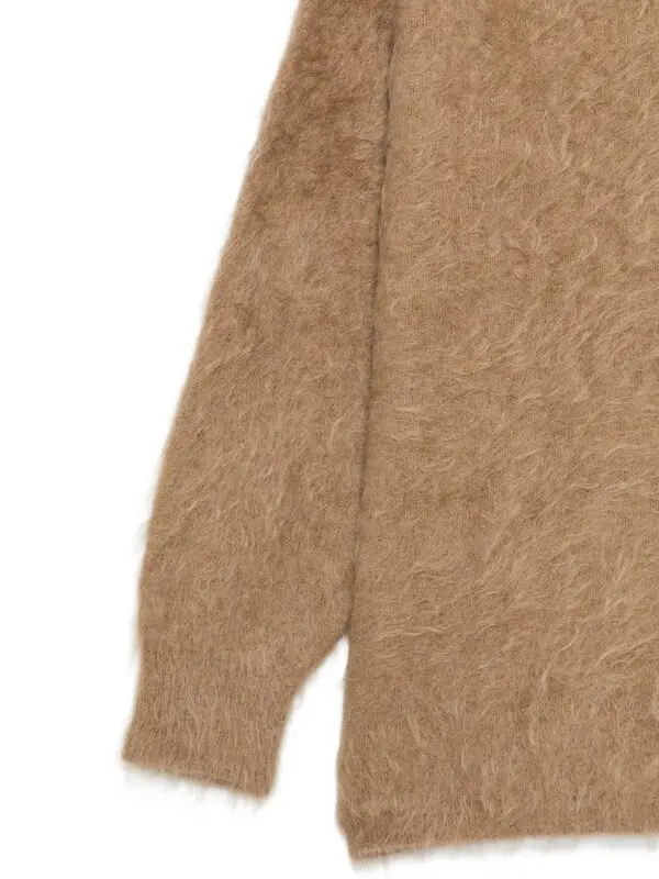 ALYSI Wool Crewneck Jumper - Beige
