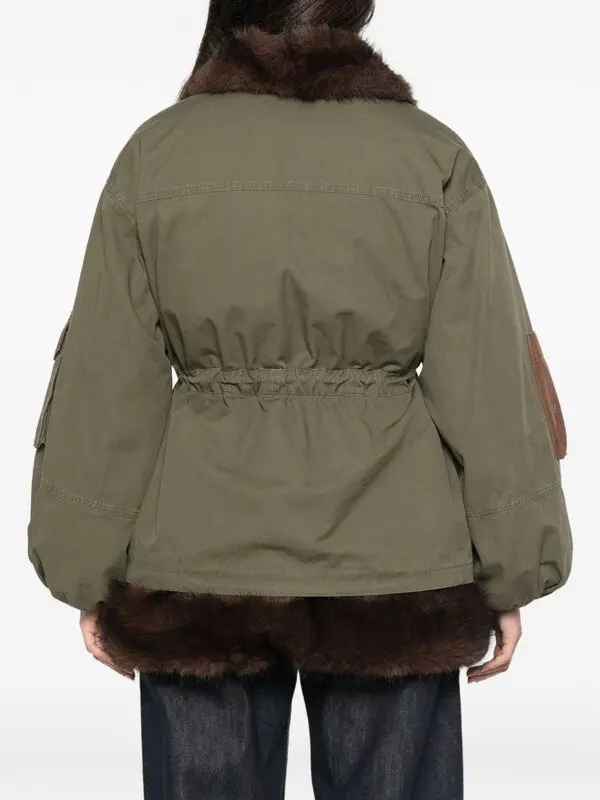 FRONT STREET 8 Faux Fur Parka Coat