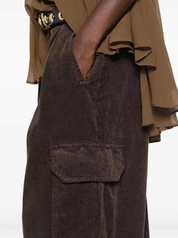 FRONT STREET 8 Corduroy Cargo Trousers