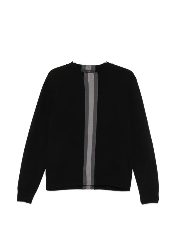 Gucci Wool Crewneck Sweater - Black