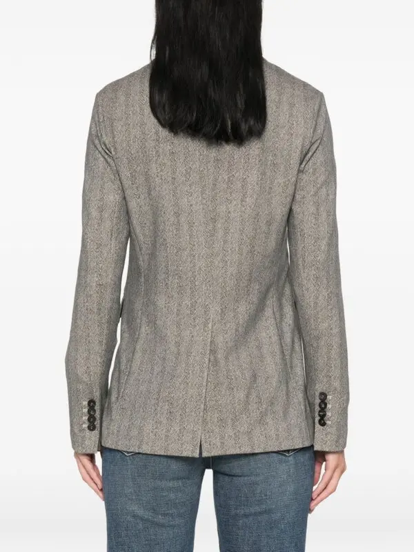 CIRCOLO 1901 Cotton Double-breasted Jacket
