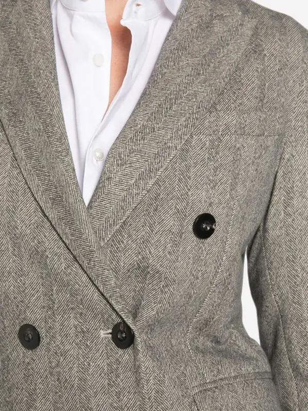 CIRCOLO 1901 Cotton Double-breasted Jacket
