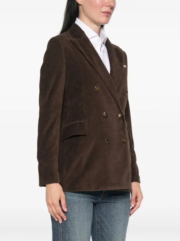 CIRCOLO 1901 Cotton Double-breasted Jacket