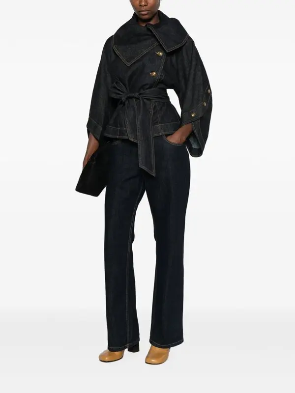 Zimmermann Valiant Buttoned Denim Jacket