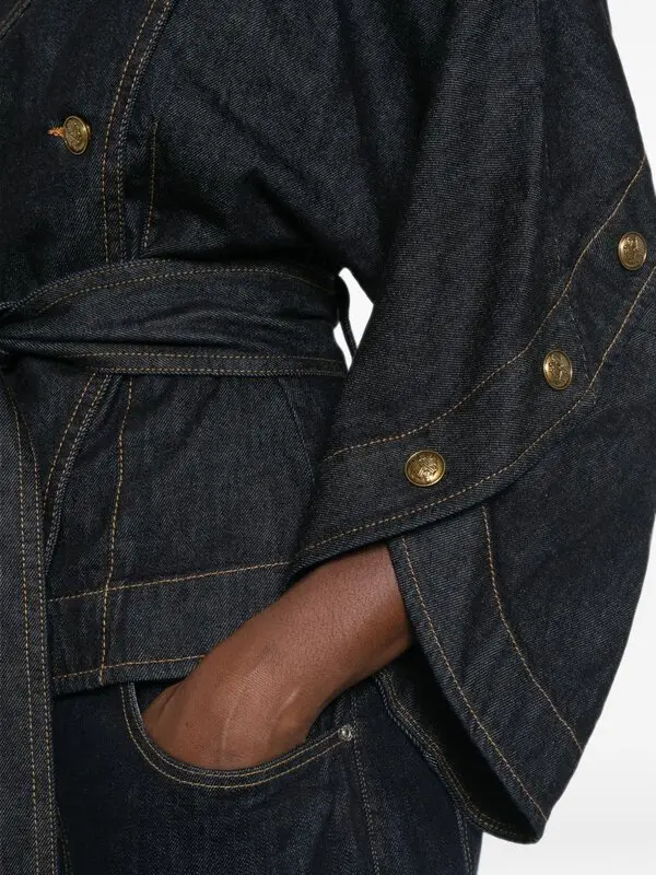 Zimmermann Valiant Buttoned Denim Jacket
