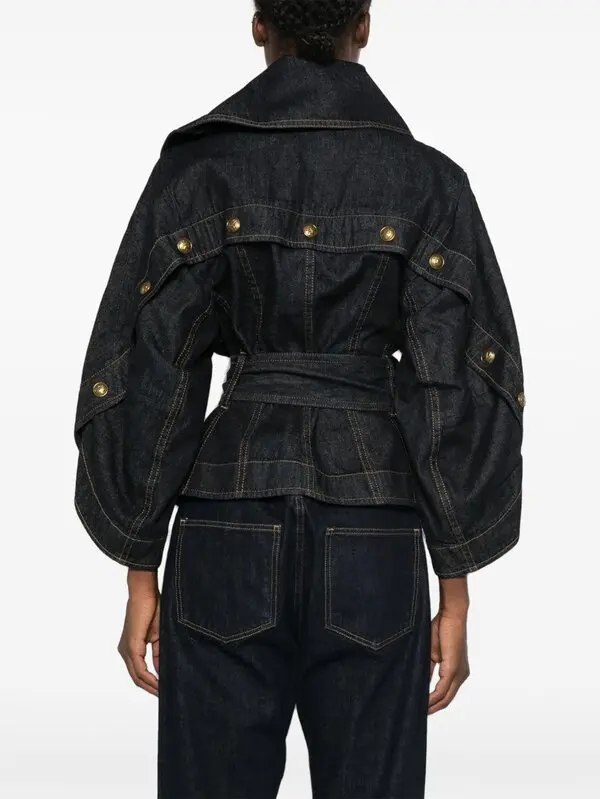 Zimmermann Valiant Buttoned Denim Jacket