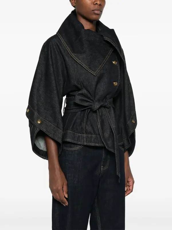 Zimmermann Valiant Buttoned Denim Jacket