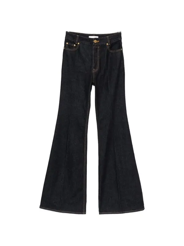Zimmermann Flared Denim Jeans - Blue