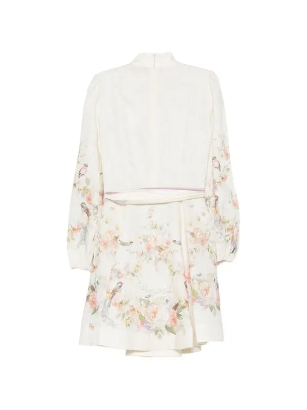Zimmermann Valiant Linen Mini Dress