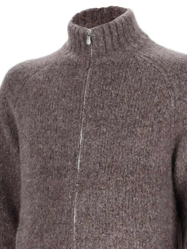 Brunello Cucinelli Cardigan In Cashmere Con Zip