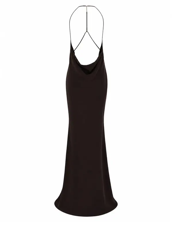 TOM FORD Abito Lungo In Satin Di Seta