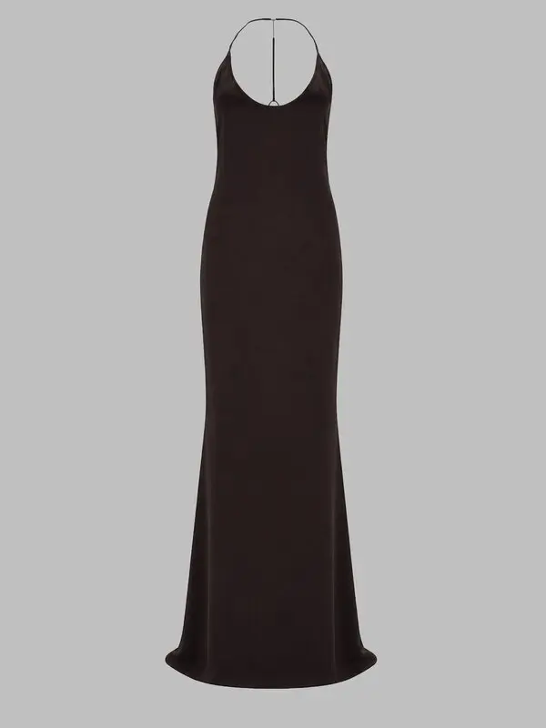 TOM FORD Abito Lungo In Satin Di Seta