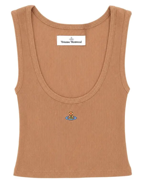 VIVIENNE WESTWOOD Tank Top Con Logo
