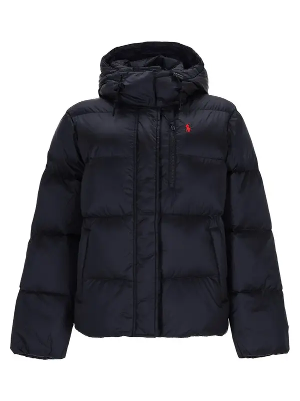 Polo Ralph Lauren Removable Hood Puffer Jacket - Blue
