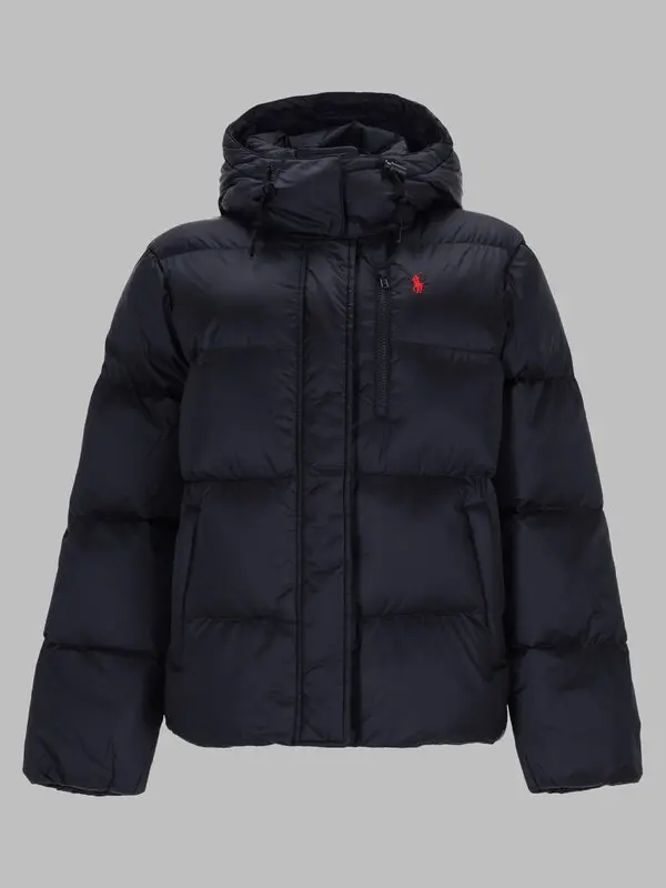 Polo Ralph Lauren Removable Hood Puffer Jacket - Blue