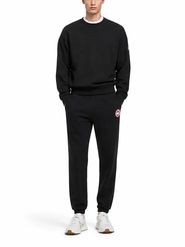 Canada Goose Pantalone Jogger Con Patch Logo