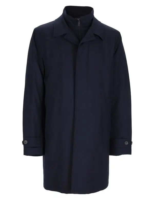 FAY Cappotto "morning" Antipiega - Blue