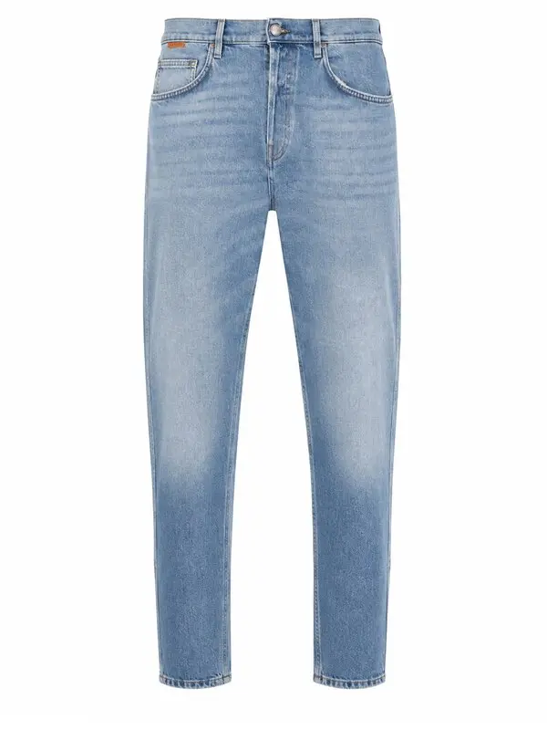 LARDINI Cotton Denim Trousers
