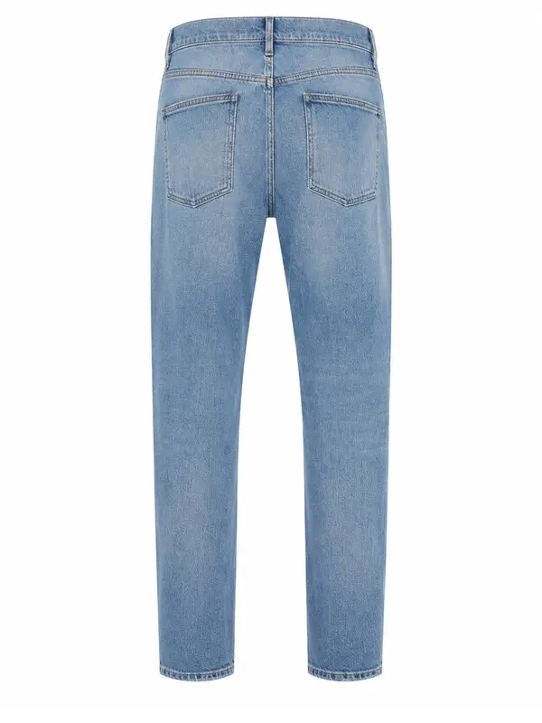 LARDINI Cotton Denim Trousers