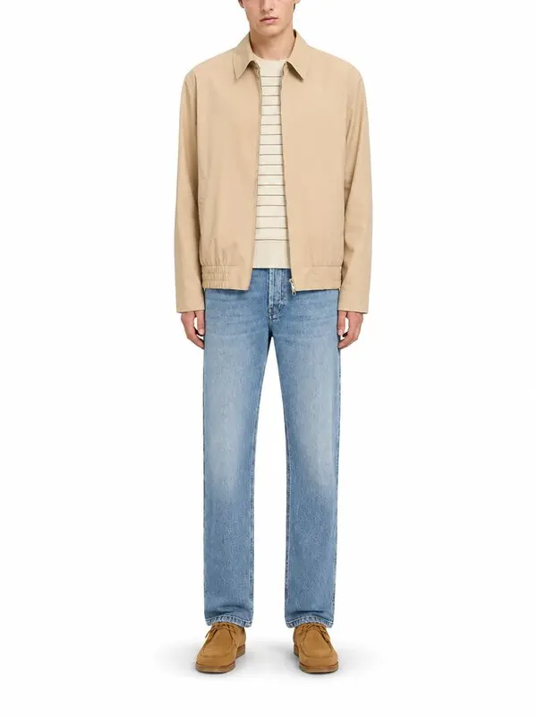 LARDINI Cotton Denim Trousers