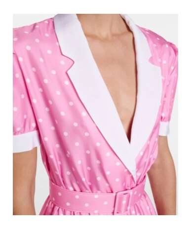 RODARTE Polka-dot Silk Twill Minidress