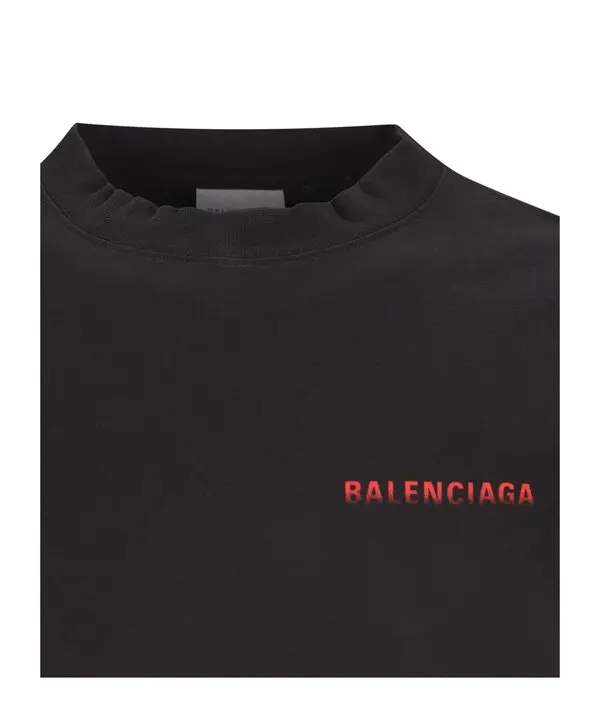 Balenciaga Back Gradient Oversized T-shirt