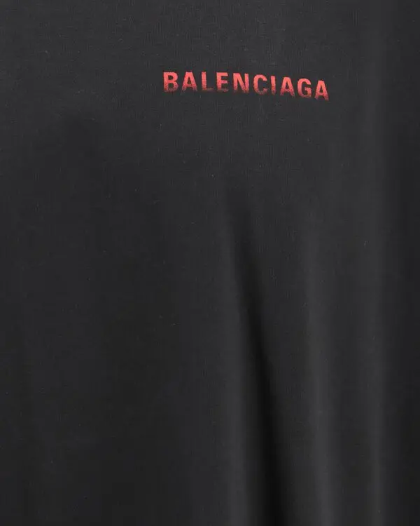 Balenciaga Back Gradient Oversized T-shirt