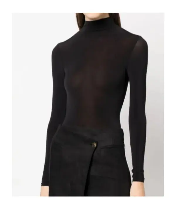 Wolford Buenos Aires String Semi-sheer Bodysuit