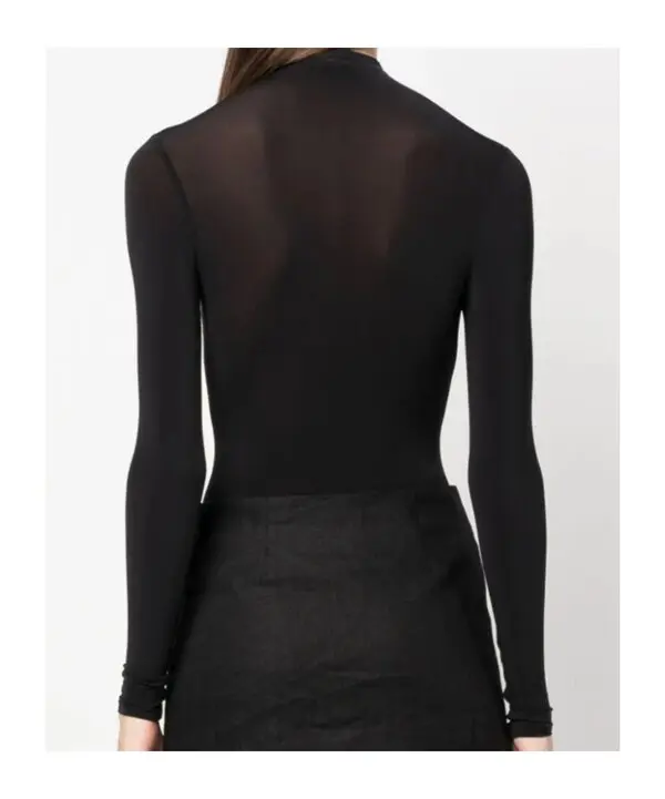 Wolford Buenos Aires String Semi-sheer Bodysuit