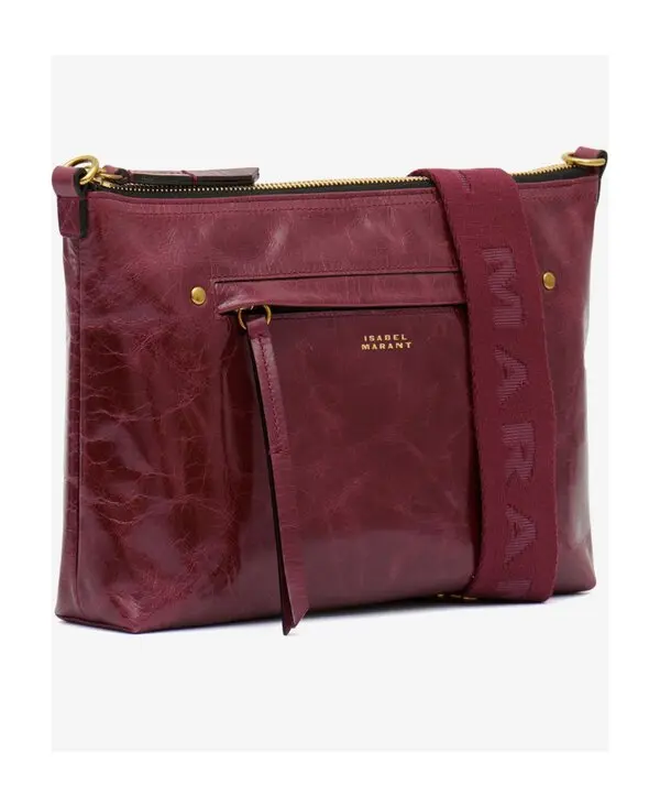 Isabel Marant Étoile Logo Printed Shoulder Bag