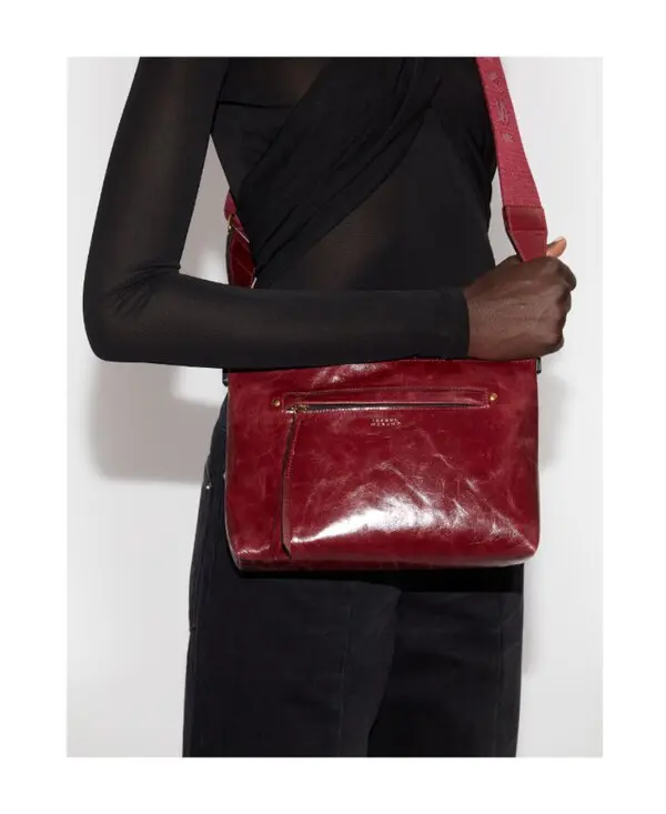 Isabel Marant Étoile Logo Printed Shoulder Bag