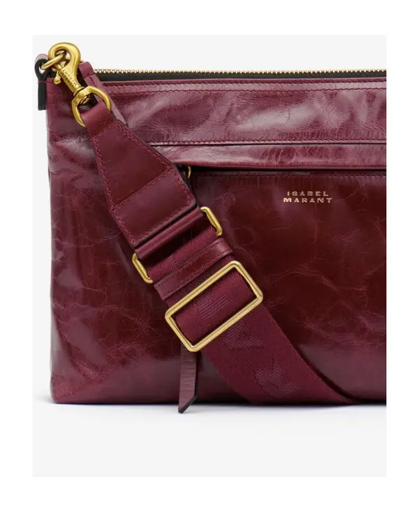Isabel Marant Étoile Logo Printed Shoulder Bag