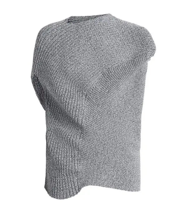 Issey Miyake Found Stone Knitted Top