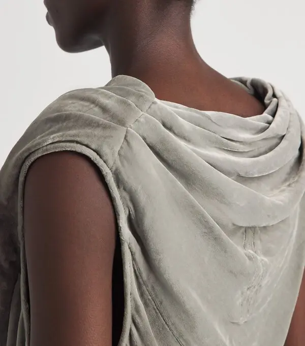 Rick Owens Strutter Maxi Dress - Brown