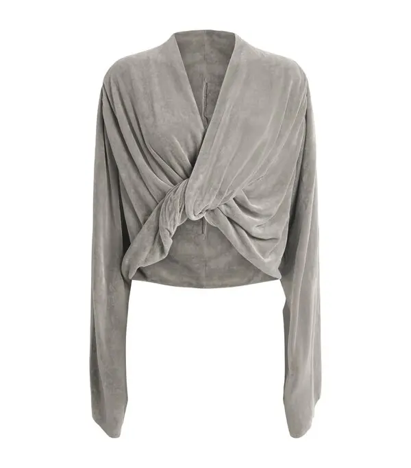 Rick Owens Velvet Twist Tee