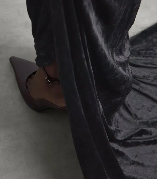 Rick Owens Velvet Shailee Gown - Black