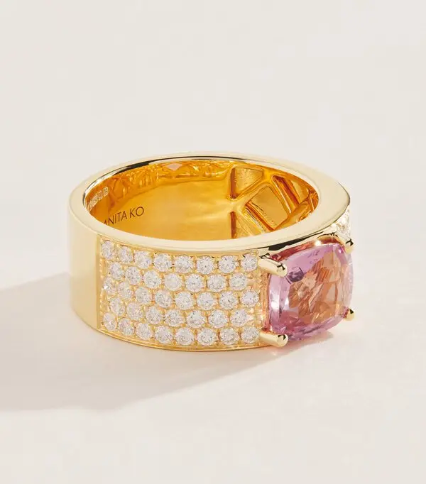 ANITA KO Wide Band Ring