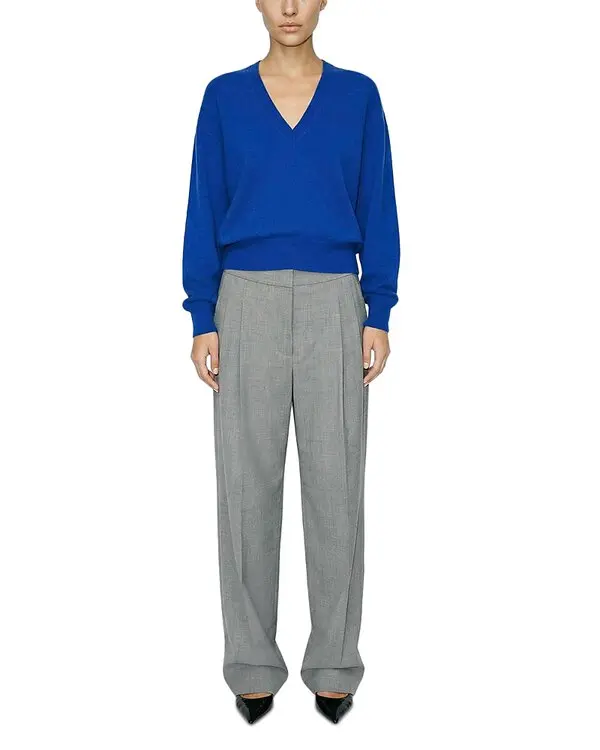 Ronny Kobo Jayden Cashmere V Neck Sweater