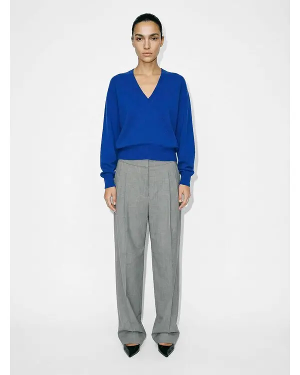 Ronny Kobo Jayden Cashmere V Neck Sweater