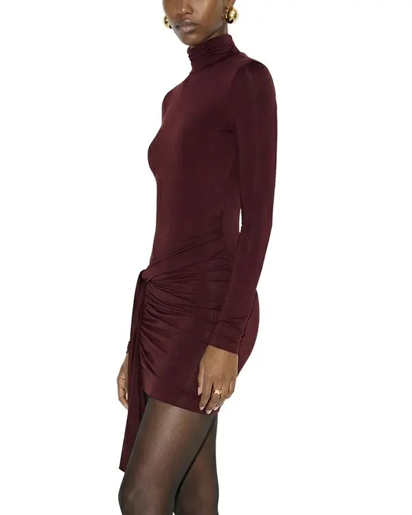 Ronny Kobo Morwen Ruched Mini Dress