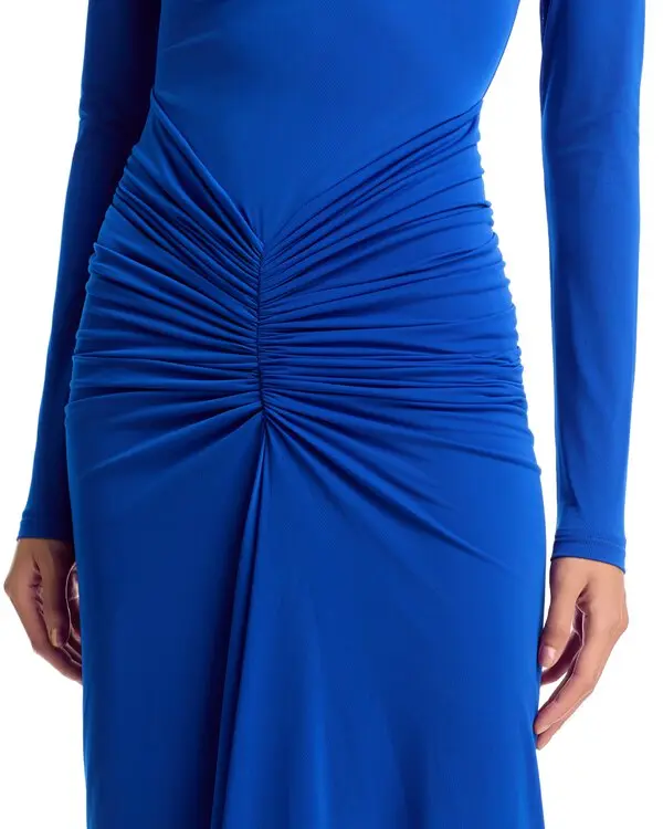 Ronny Kobo Scorpio Ruched Dress
