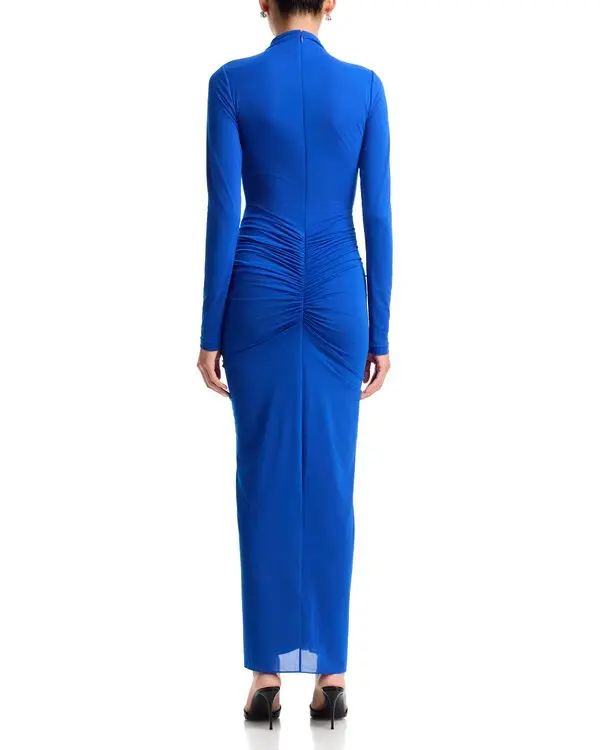 Ronny Kobo Scorpio Ruched Dress
